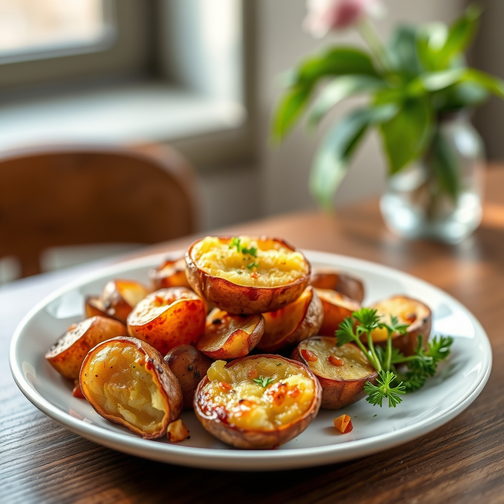 Baked Mini Potatoes Recipe: Perfectly Crispy Skins in 30 Minutes ...