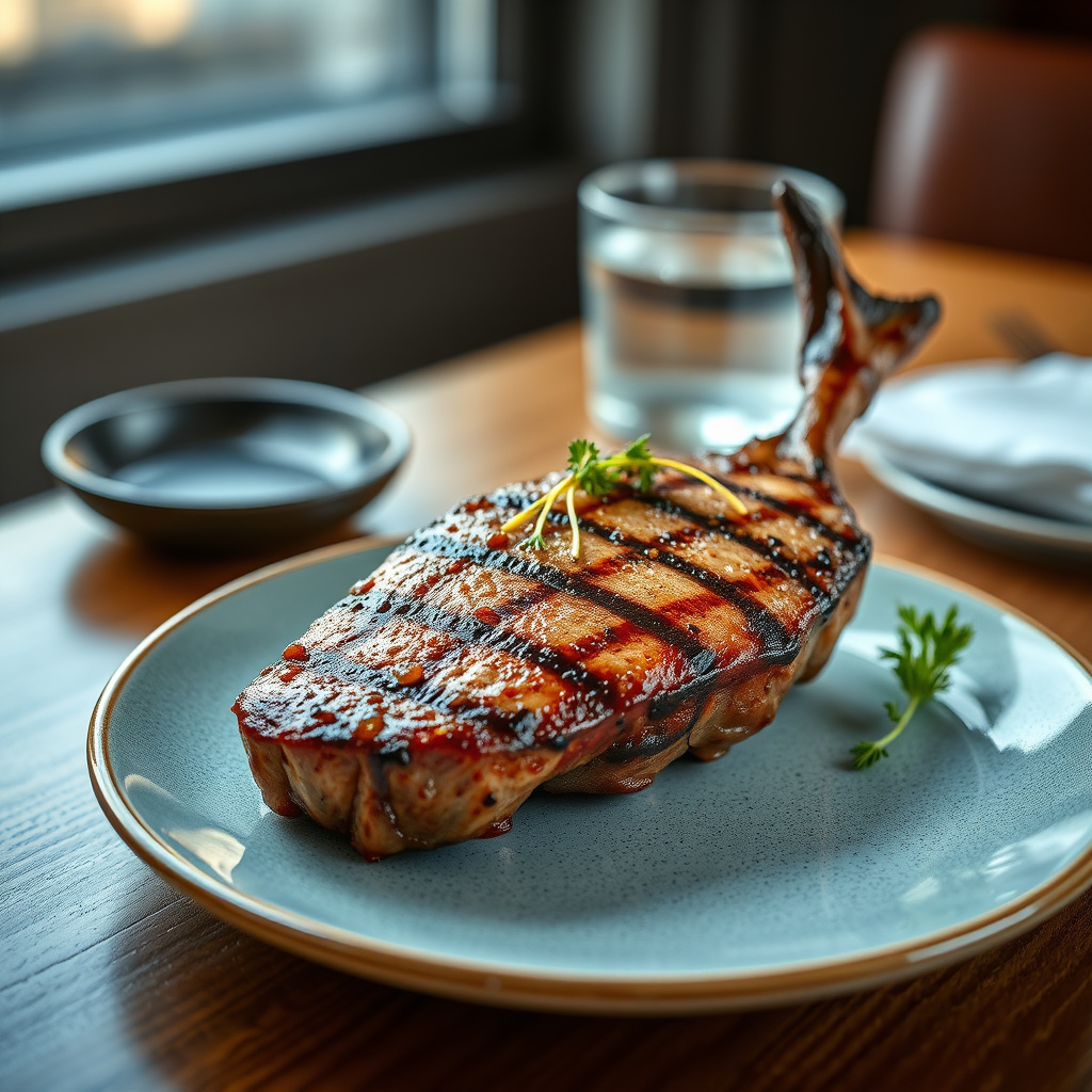 Grilled Shark Steak Recipe: Oceanic Delight with Smoky Flavor - Cooking ...