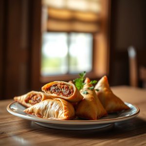 Samosa Recipe Beef: Crispy Pastries Filled With Flavorful Spiced Meat ...